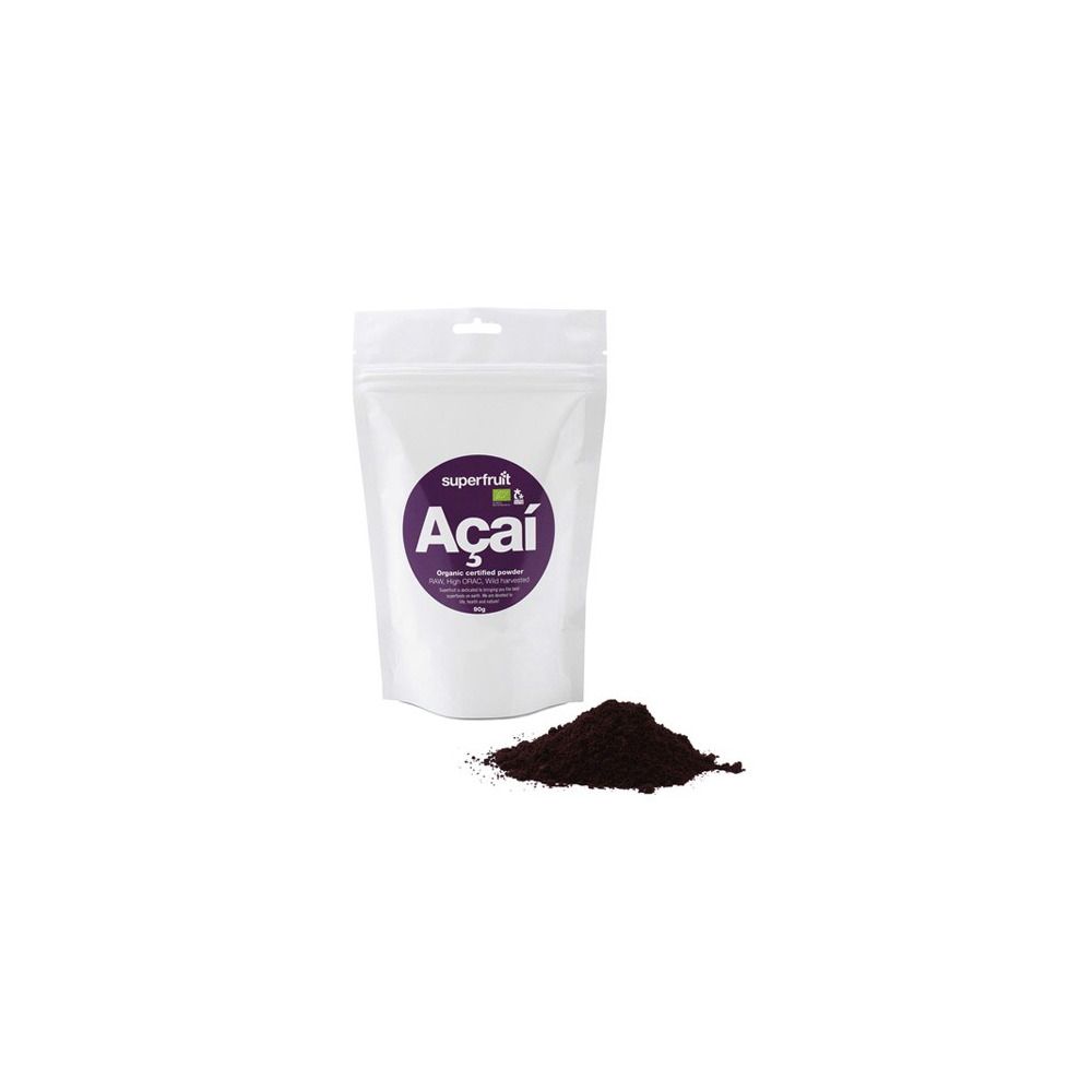 Superfruit Acai pulver - 90 g - med24.no