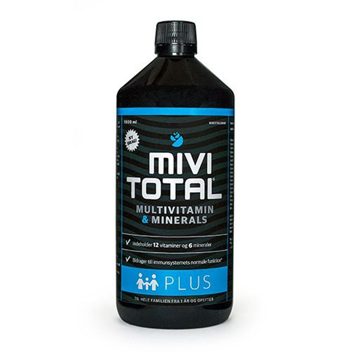 Mivi Total Plus Multivitamin & Mineraler - 1l | Med24.no
