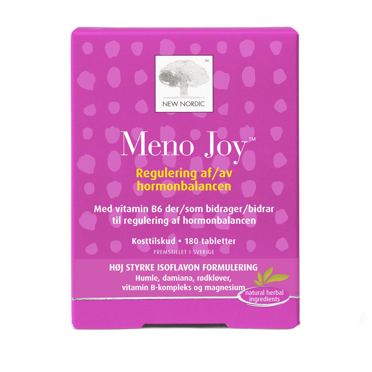 New Nordic Meno Joy - 180 tabletter - med24.no