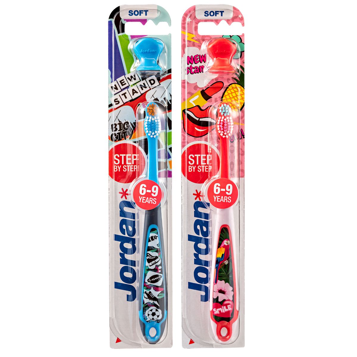 Kjøp Jordan Step Tannbørste 6-9 år - 1 stk på Med24.no