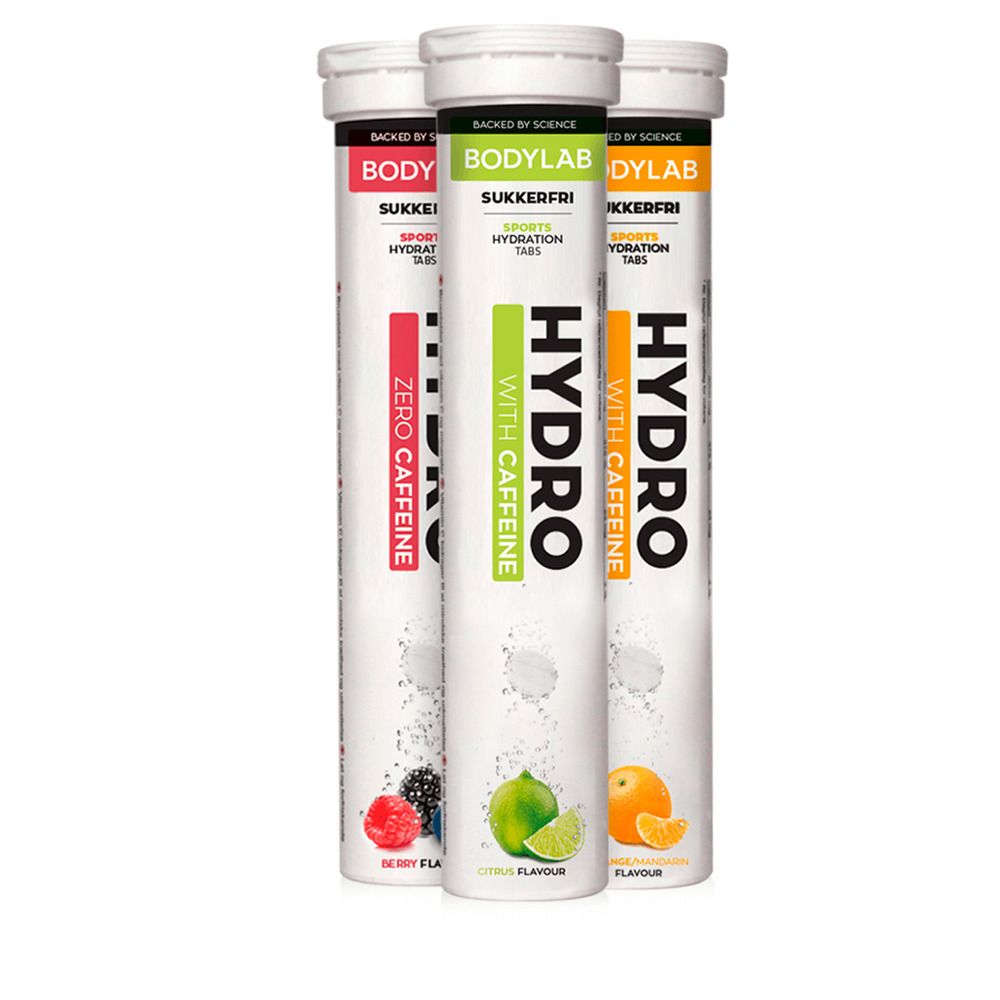 Kjøp Bodylab Hydro Tabs - 20 stk. på Med24.no