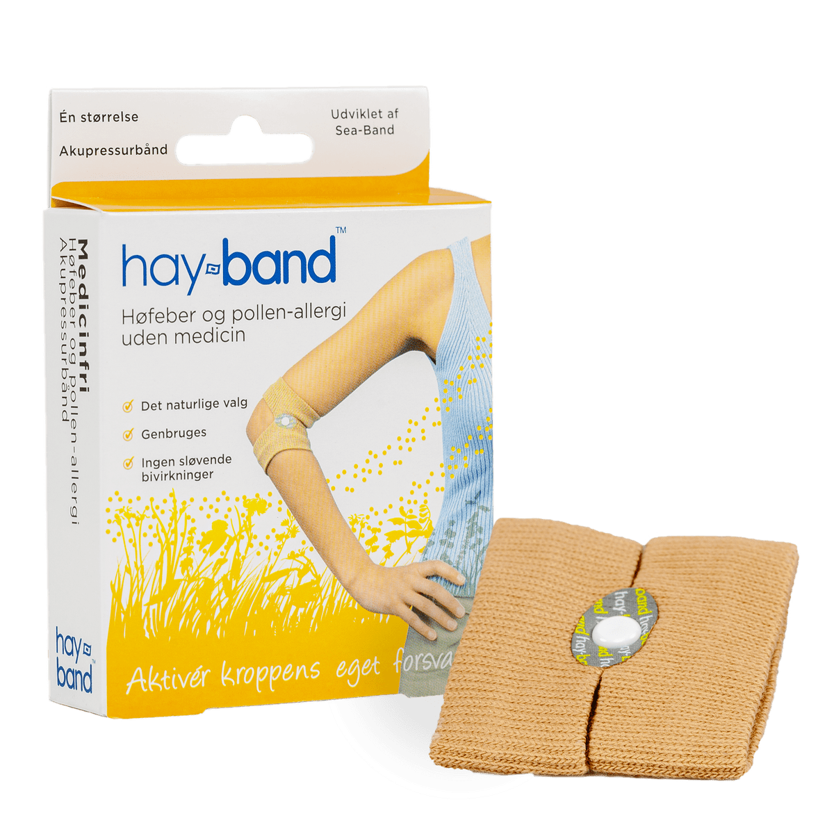 Kjøp Hay-band akupressurbånd - 1 stk billig på Med24.no