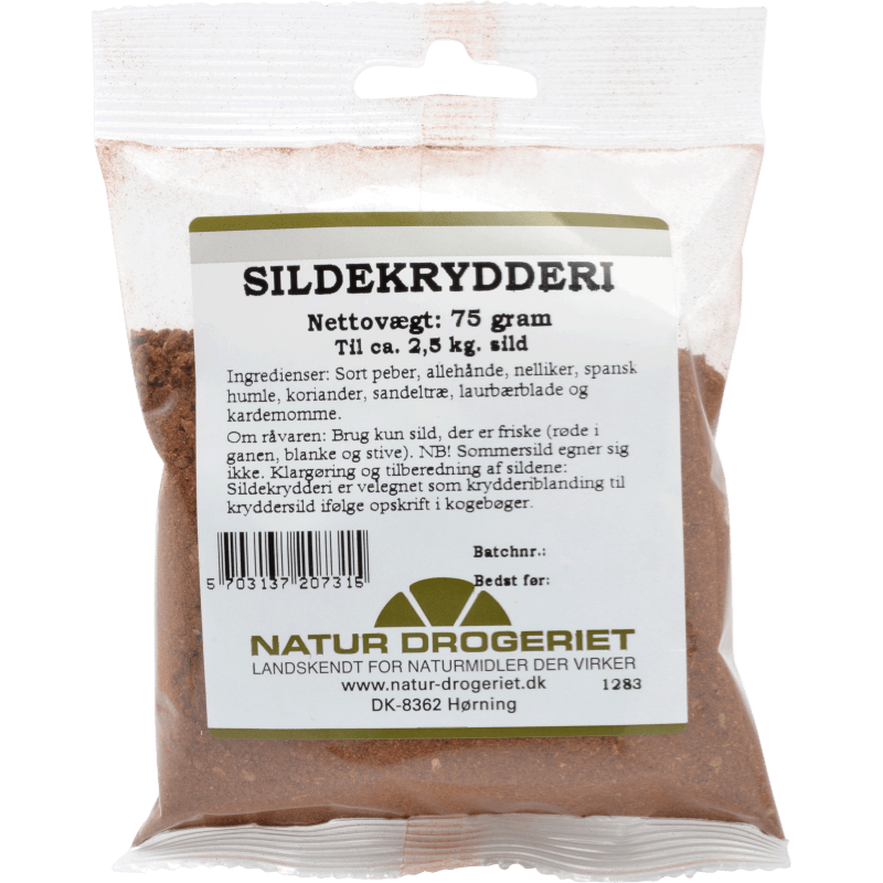 Kjøp Natur-Drogeriets Silde krydder 75g billig hos Med24.no