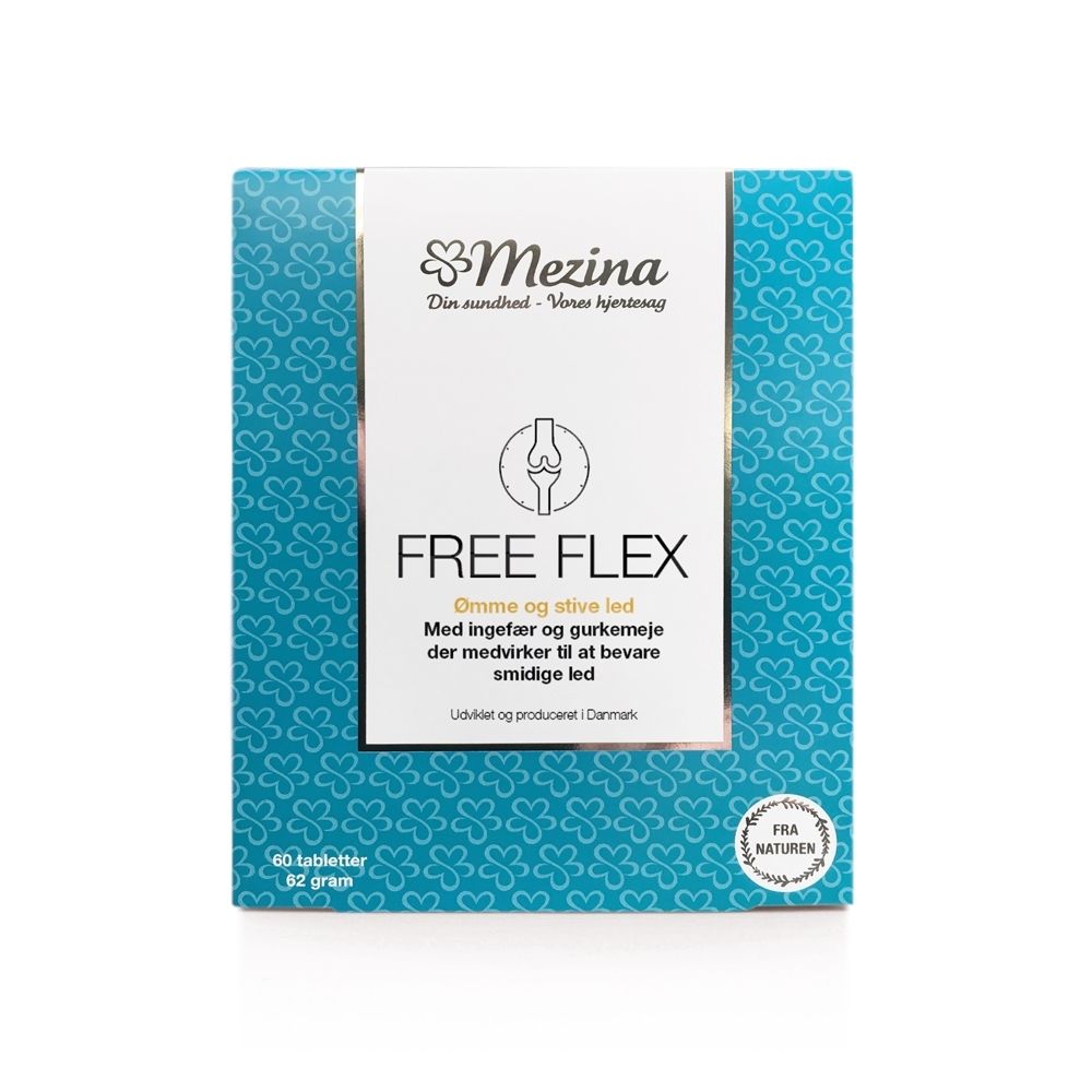 Kjøp Mezina Free Flex - 60 tabletter på Med24.no