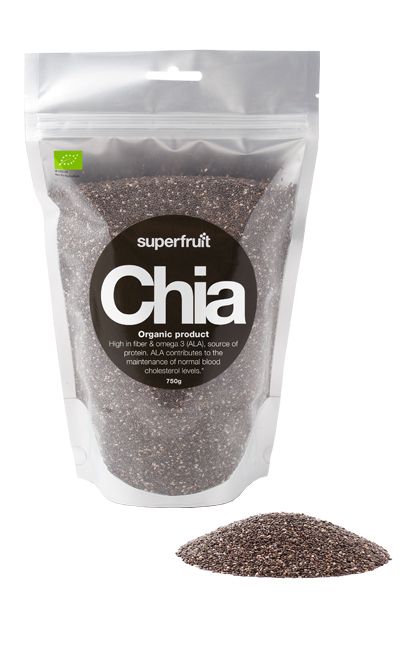 Superfruit Chia frø - 750 gram - Med24.no