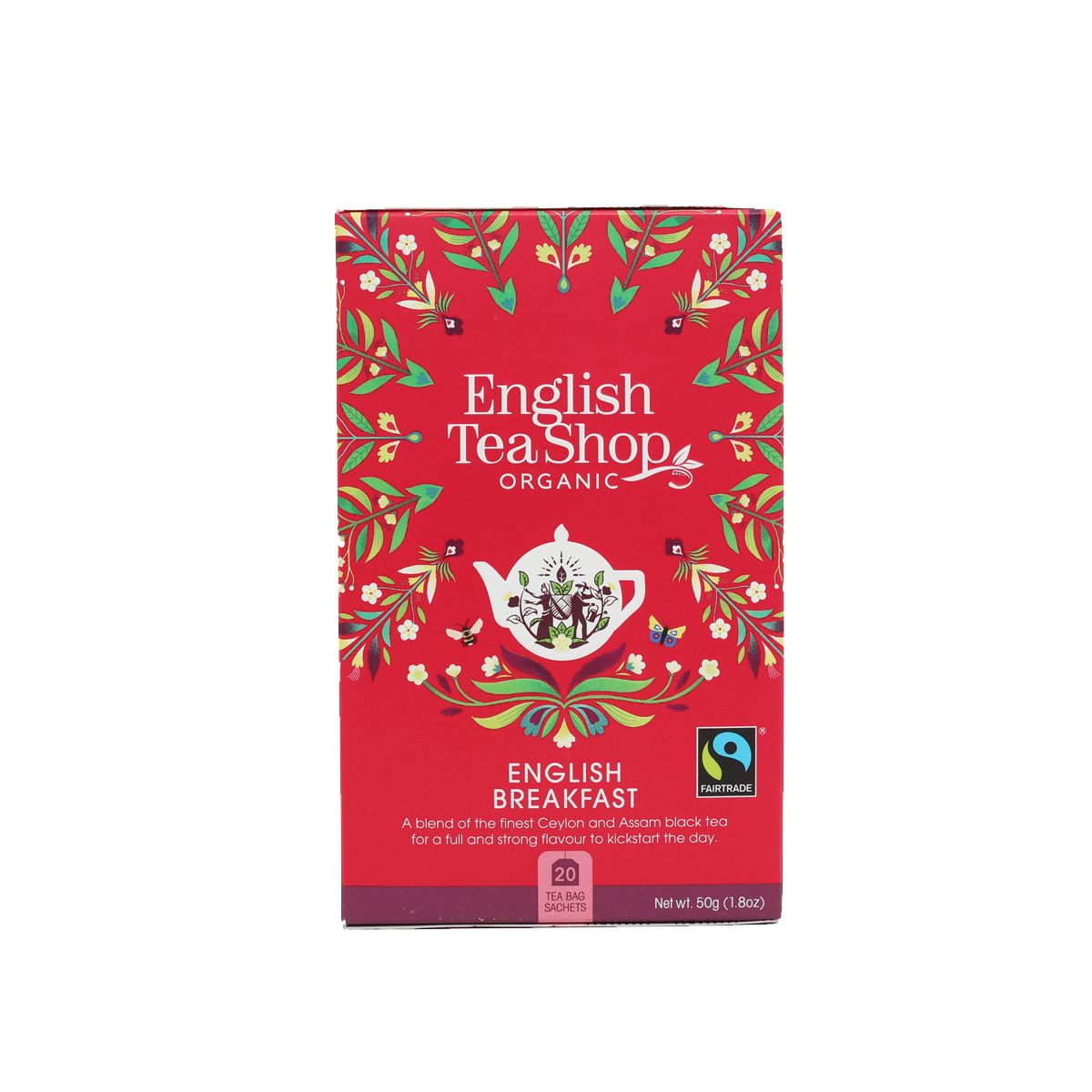 Kjøp English Tea Shops øko English Breakfast 20 teposer hos Med24.no