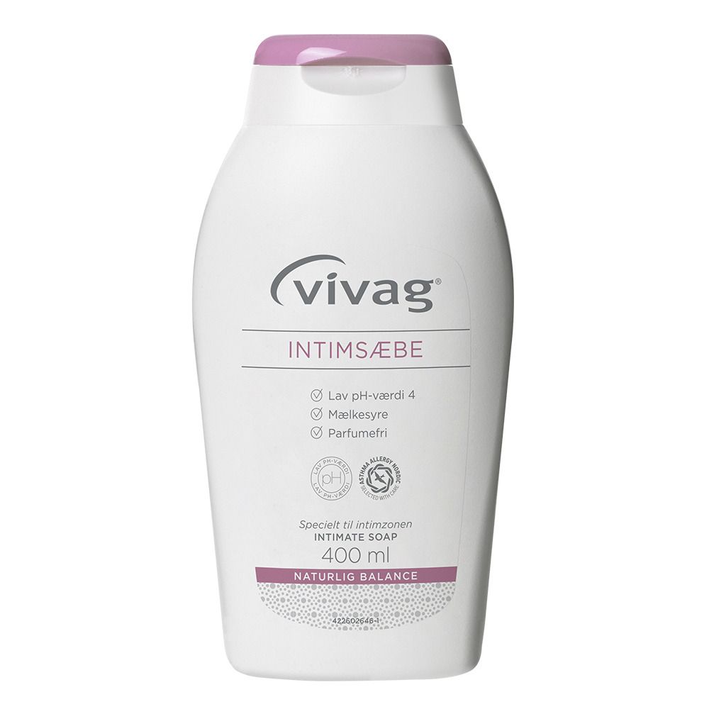 Kjøp Vivag intimsåpe - 400 ml på Med24.no