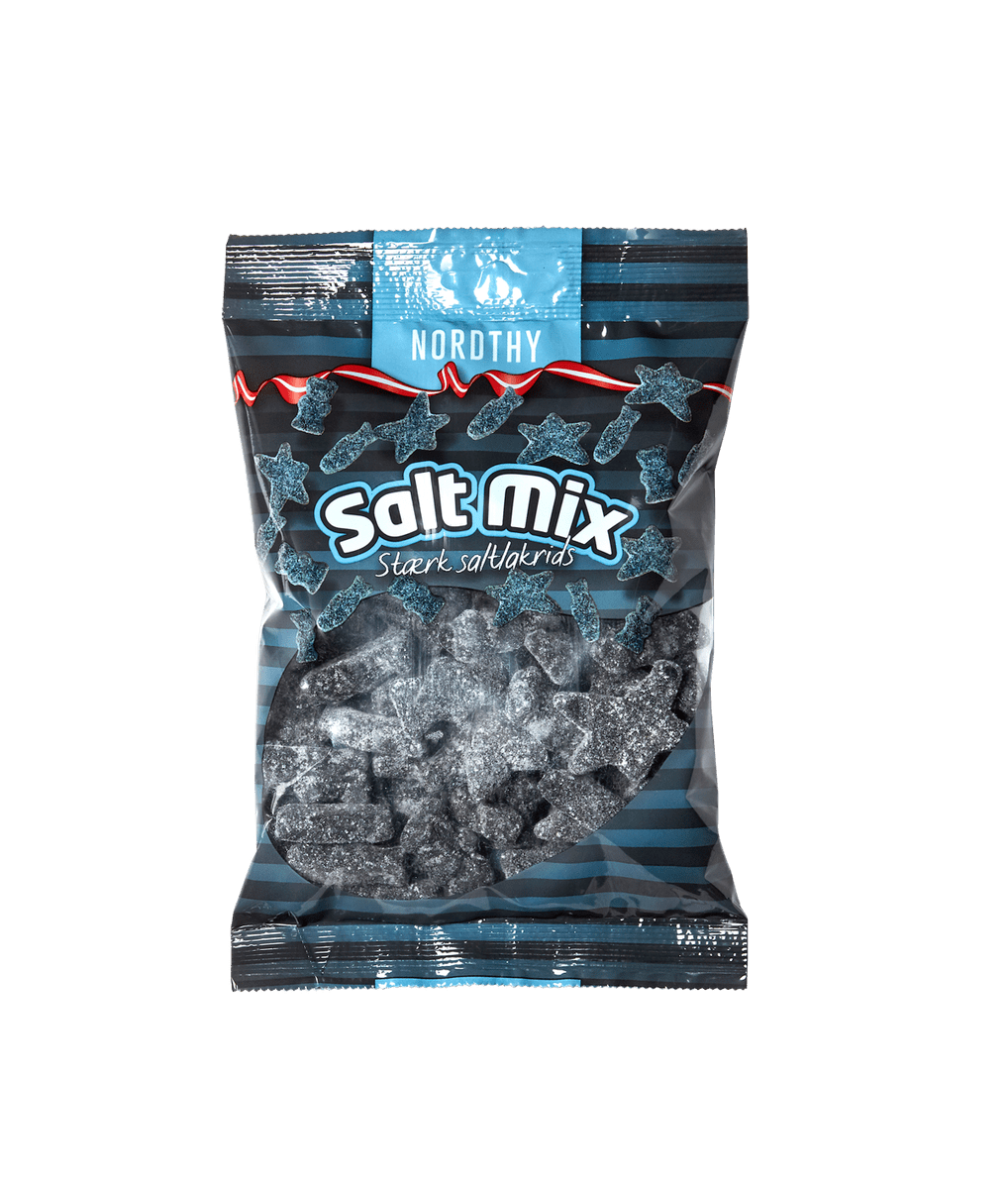 Kjøp Salt Mix lakris fra Nordthy - 170 g hos Med24.no