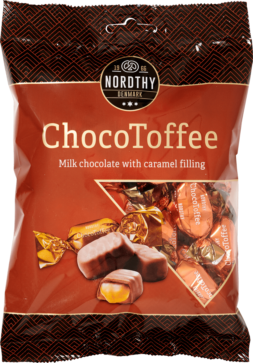 Kjøp Choko Toffee fra Nordthy, 165 g billig hos Med24.no