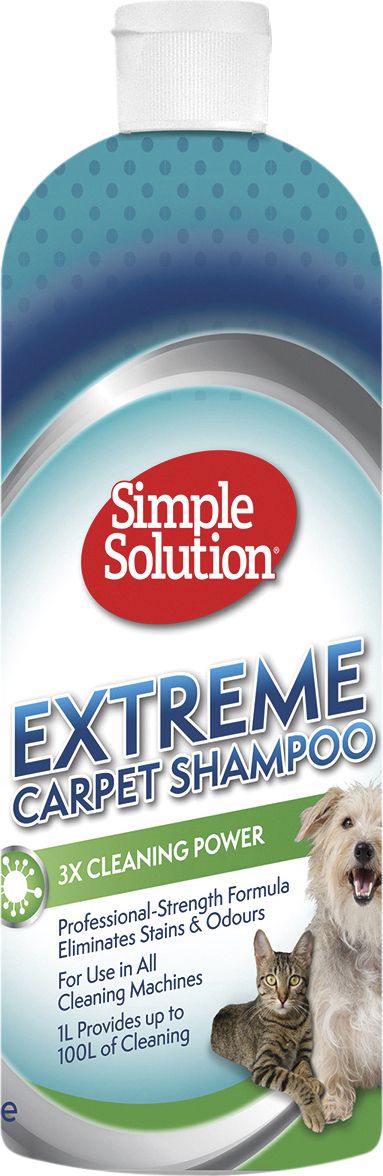 Kjøp Simple Solution Extreme Carpet Shampoo 1 l billig hos Med24.no