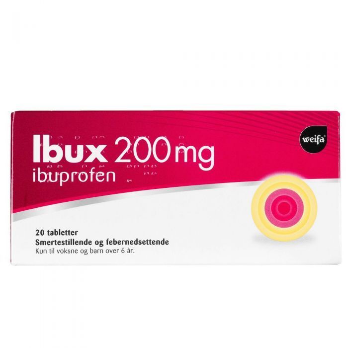 Kjøp Ibux tabletter 200mg hos Med24.no