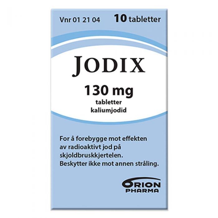 Kjøp Jodix tabletter 130mg - 10 stk. hos Med24.no