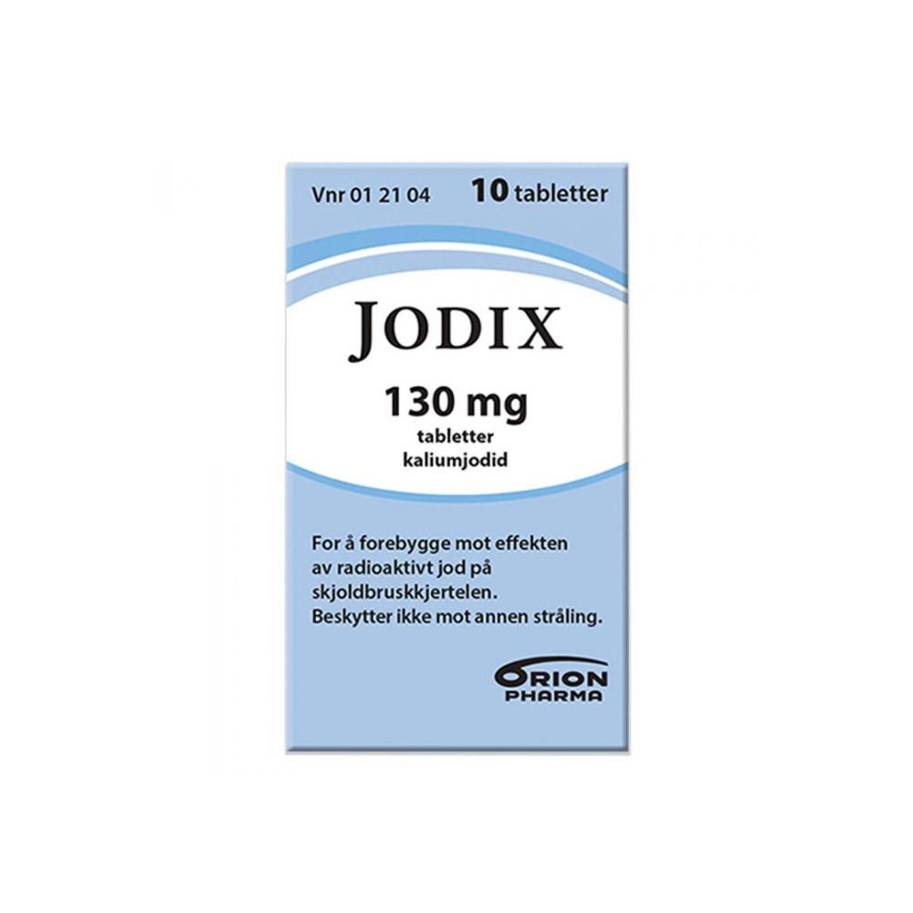 Kjøp Jodix tabletter 130mg - 10 stk. hos Med24.no