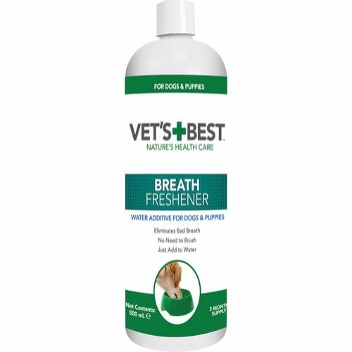 Kjøp Vets Best Dental frisk pust dråper - 500 ml billig hos Med24.no