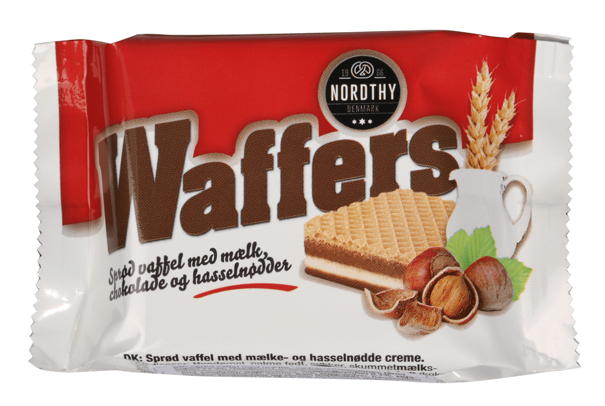Kjøp Waffers fra Nordthy i 4-pk., 100 g hos Med24.no