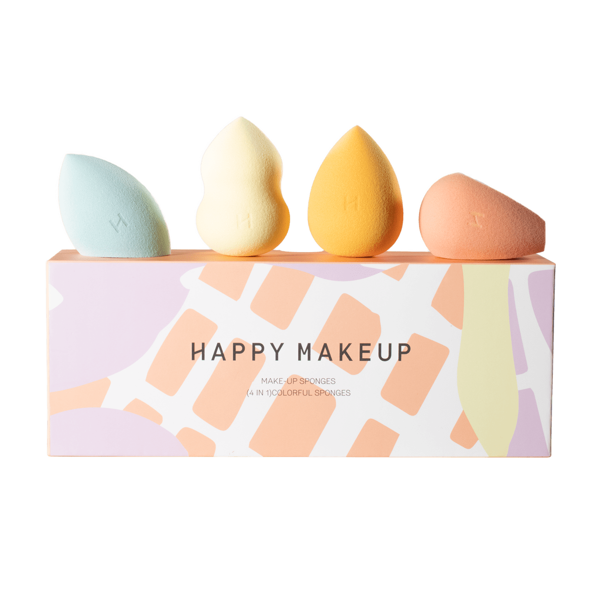 Kjøp Happy Makeup Blender - 4 stk. billig hos Med24.no