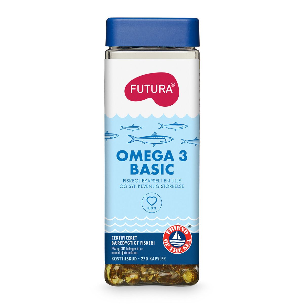 Kjøp FUTURA Omega 3 Basic - 270 stk på Med24.no