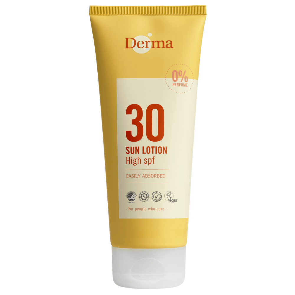 Kjøp Derma Solkrem SPF 30 - 200ml på Med24.no