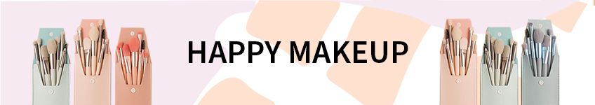 Kjøp Happy Makeup sminkebørster billig hos Med24.no