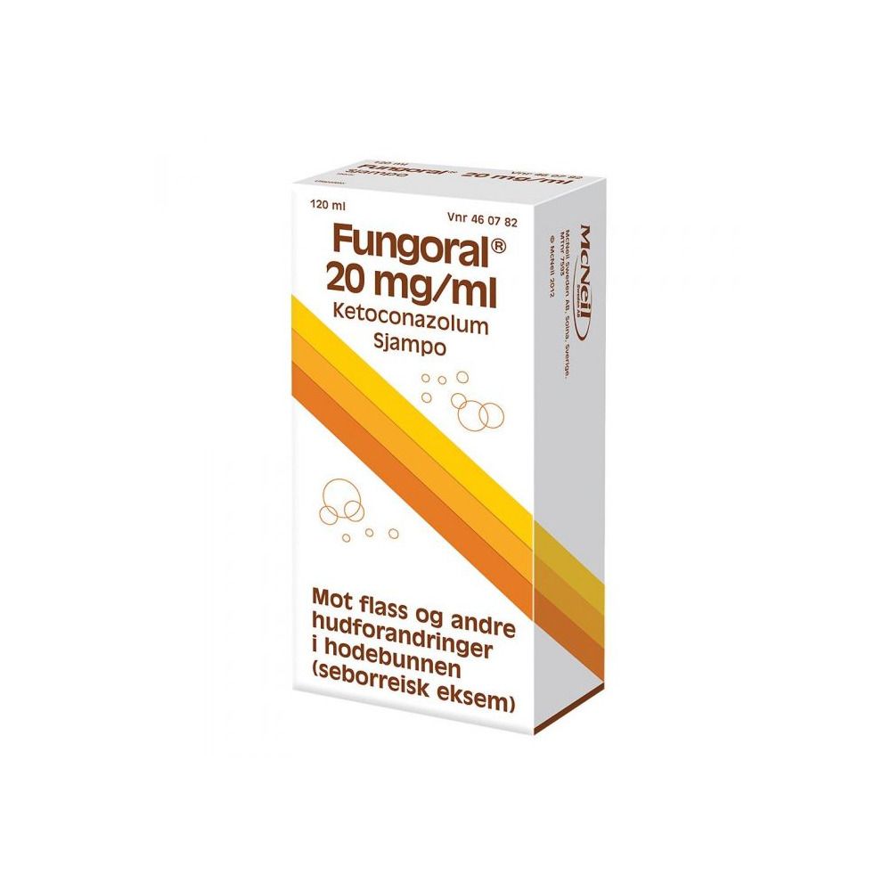 Kjøp Fungoral sjampo 20mg/ml- 120ml - hos Med24.no