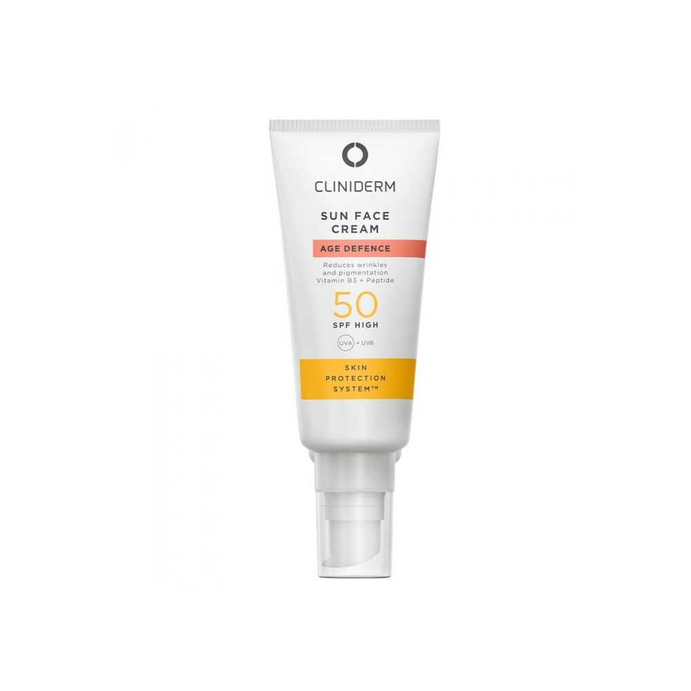 Kjøp Cliniderm ultra sun age protection SPF50 hos Med24.no