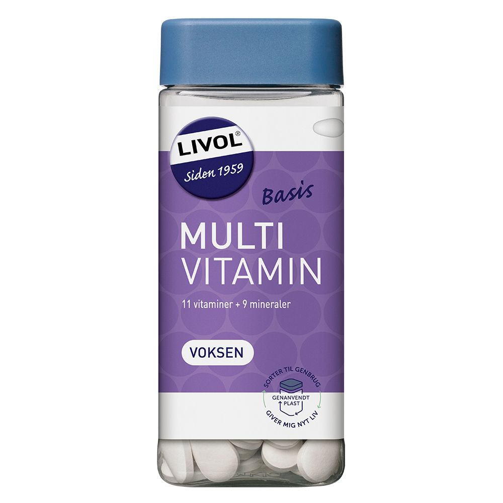Kjøp Livol Multivitamin Basis, 230 tabl. - Med24.no