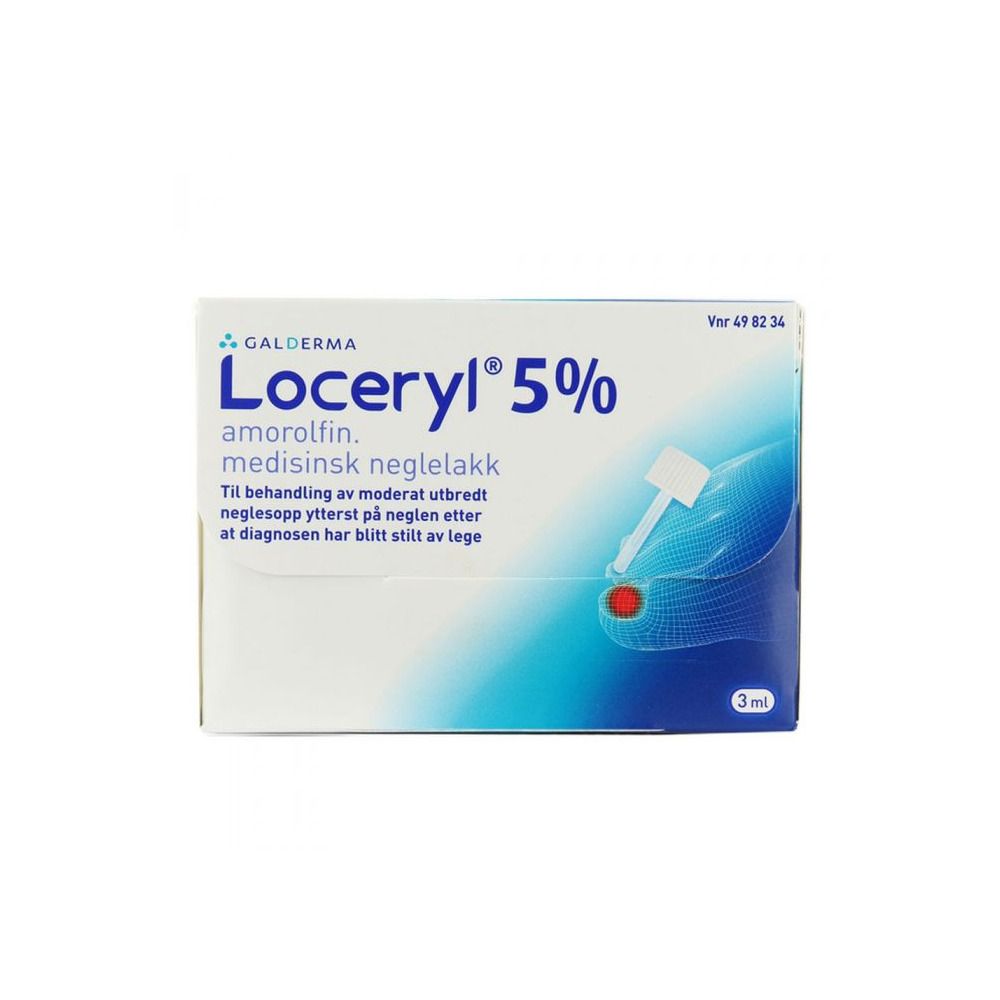 Loceryl medisinsk neglelakk 5% - Alltid lave priser på med24.no