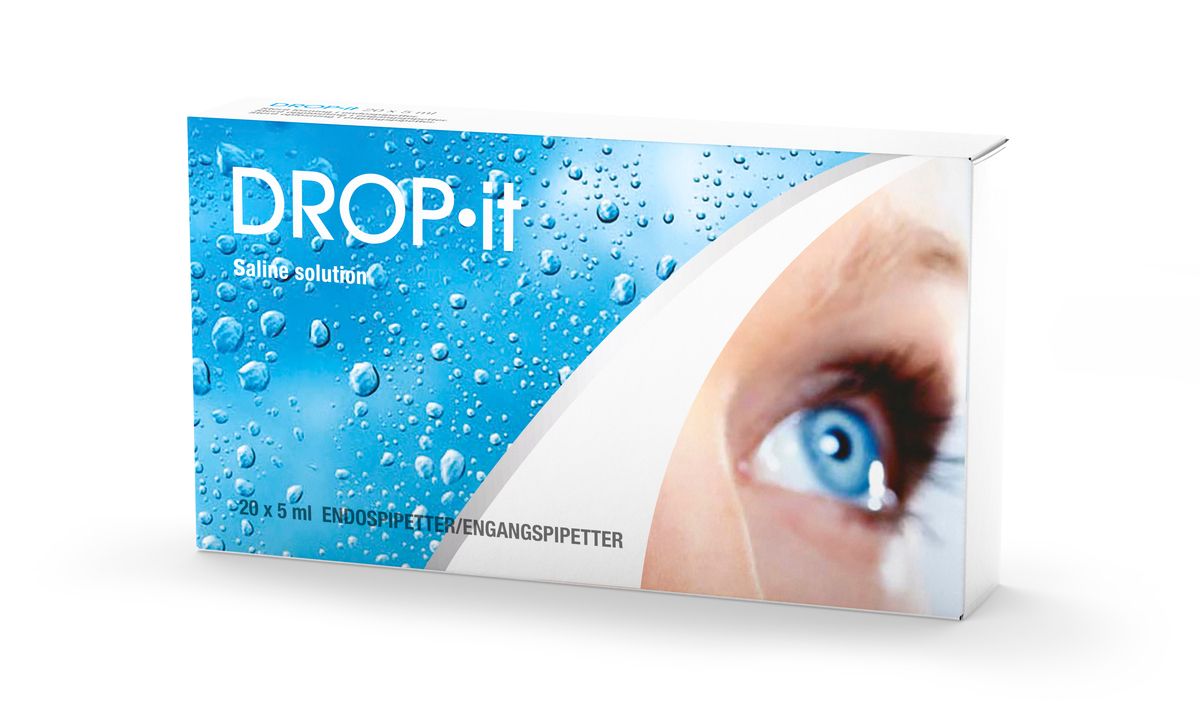 Kjøp Drop-It Øyendråper Engangspipetter - 20 x 5 ml hos Med24.no