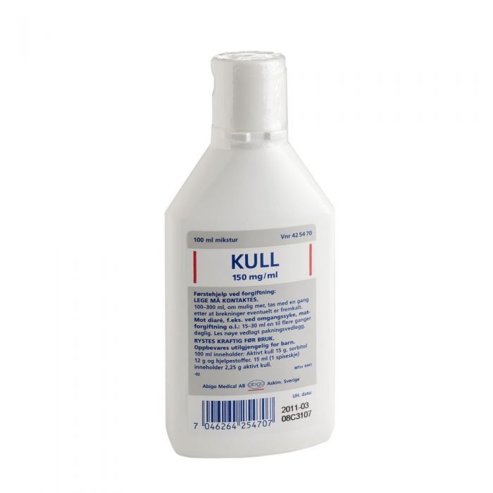 Kjøp Kull abigo mikstur 150mg/ml hos Med24.no