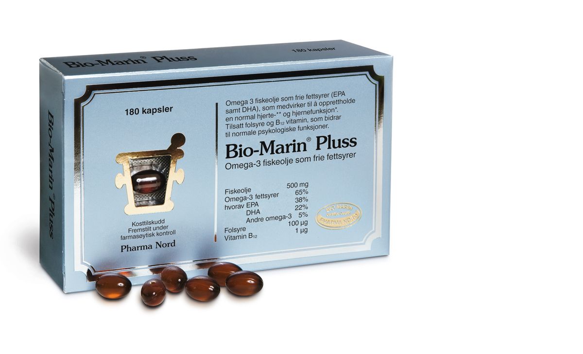 Kjøp Bio-Marin Plus - 150 kaps. - billig hos Med24.no