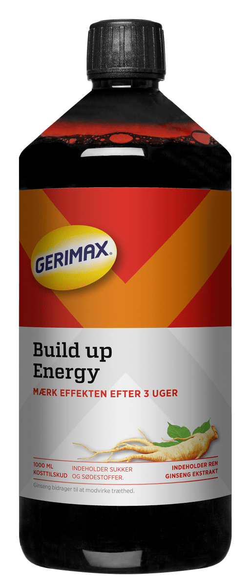 Gerimax Build up Energy - 1000 ml. | Med24.no