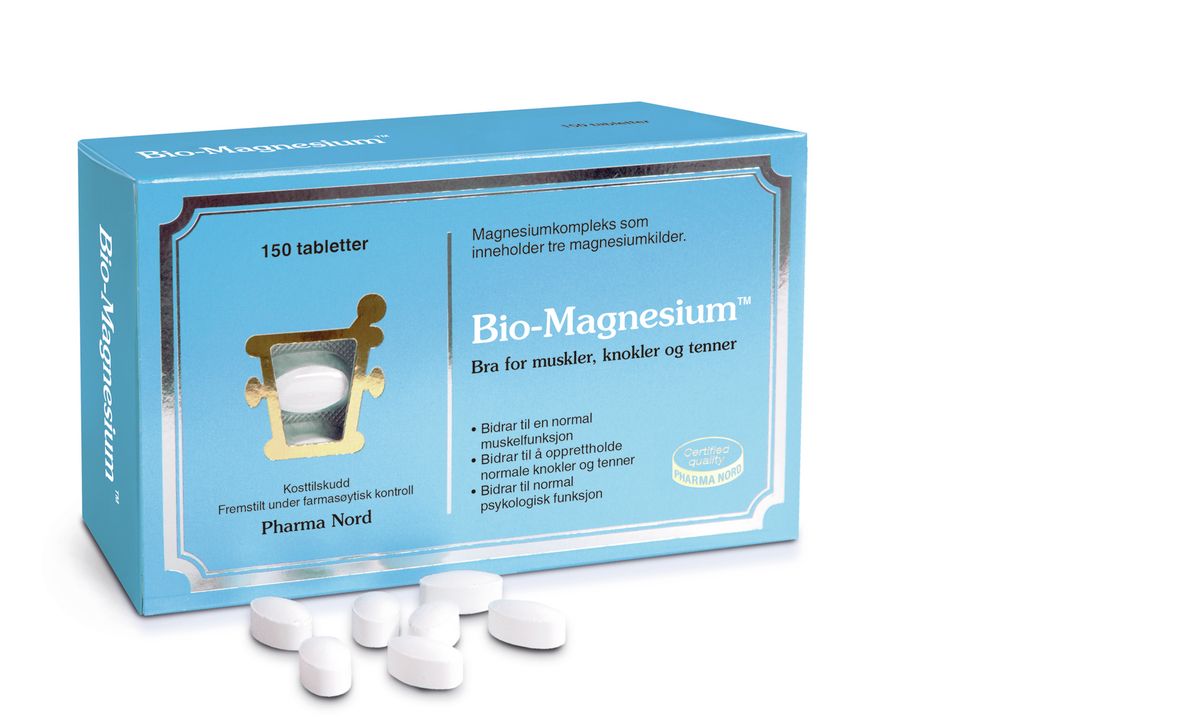 Kjøp Bio-Magnesium,150 tabl. billig hos Med24.no