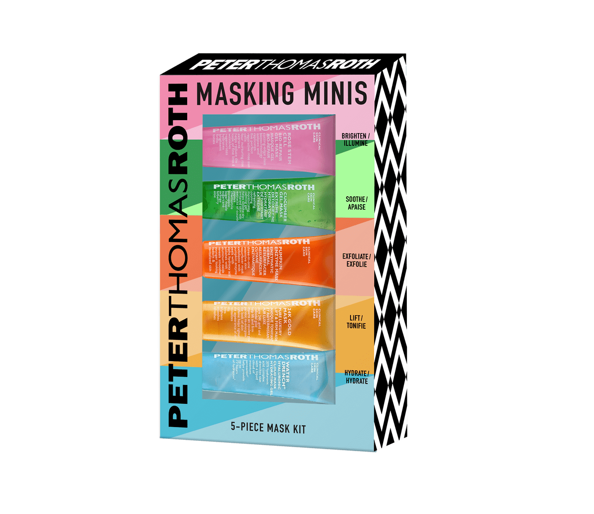 Peter Thomas Roth Masking Minis 5-Piece Mask Kit | Med24.no
