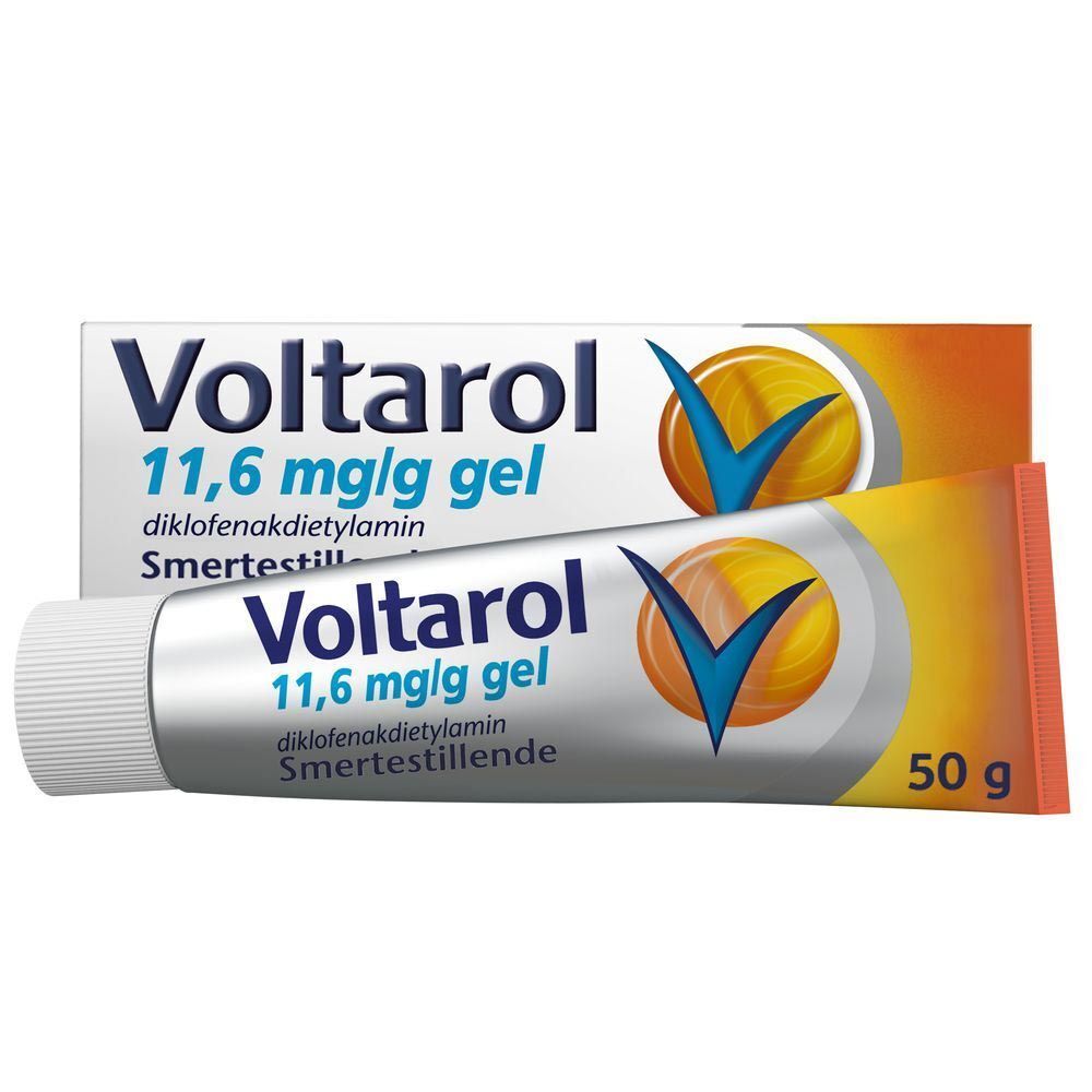 Kjøp Voltarol gel 11,6 mg/g - 50 g på Med24.no