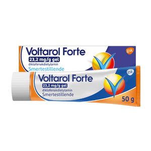 Kjøp Voltarol Forte gel 23,2mg/g - 50 g på Med24.no