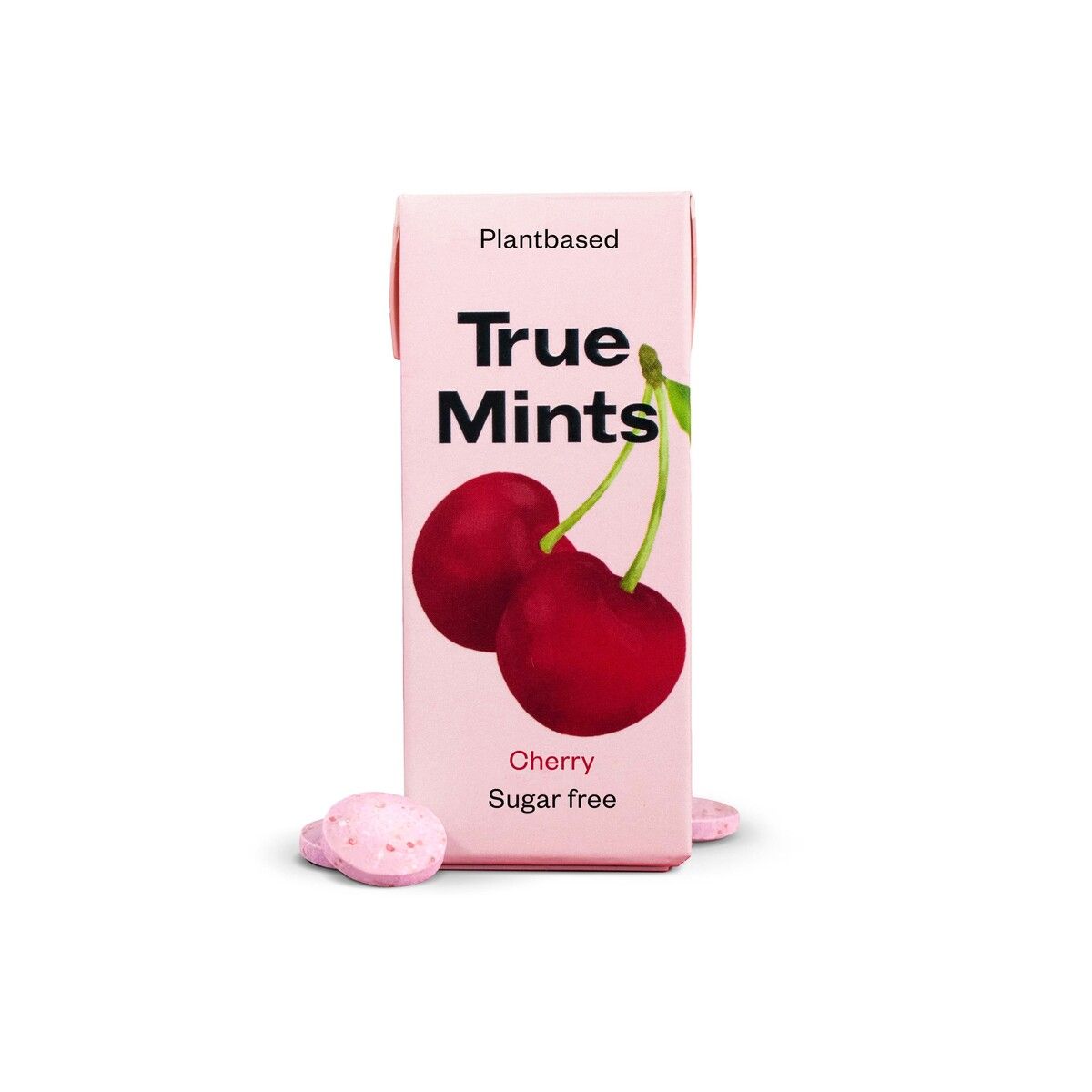 Kjøp True Mints Pastiller Kirsebær - 13 g billig hos Med24.no