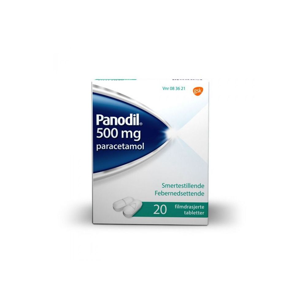 Kjøp Panodil tabletter 500mg hos Med24.no