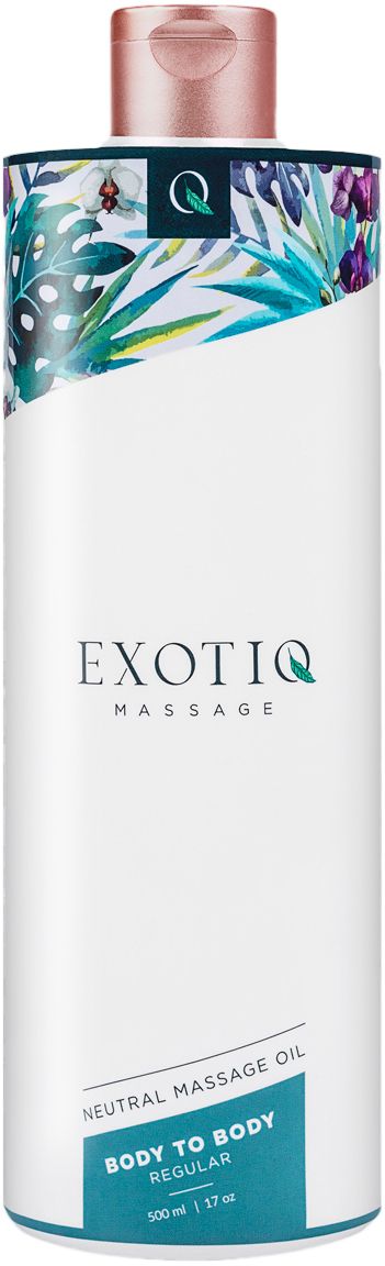Kjøp Exotiq Body To Body Massage Oil - 500 ml. hos Med24.no