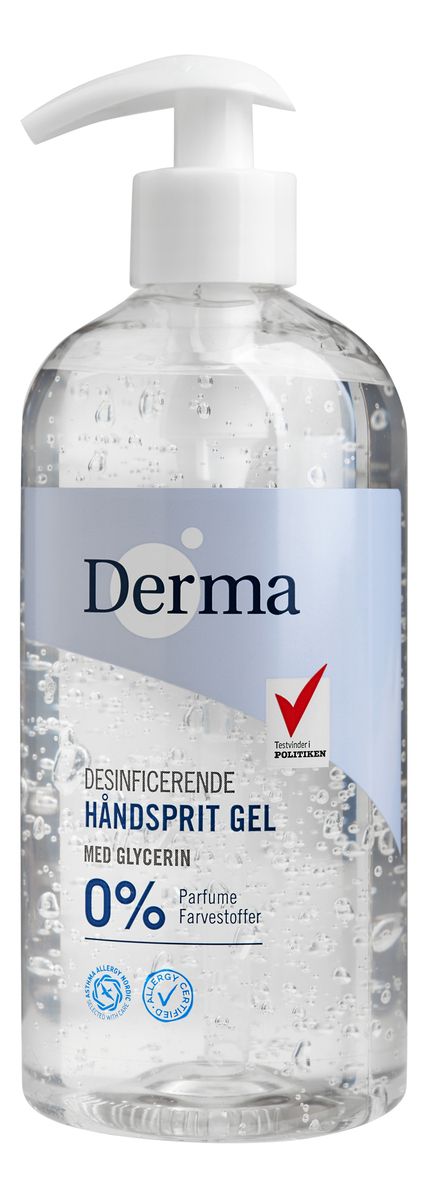 Kjøp Derma Håndsprit-gel – 500 ml billig hos Med24.no
