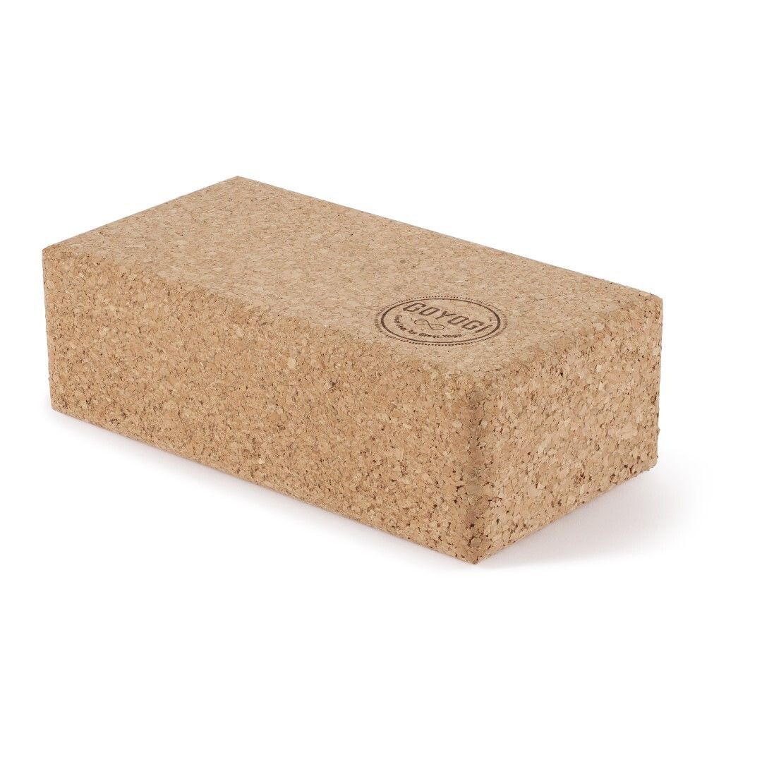 Kjøp GOYOGI Sustain Yoga Cork Block | Med24.no