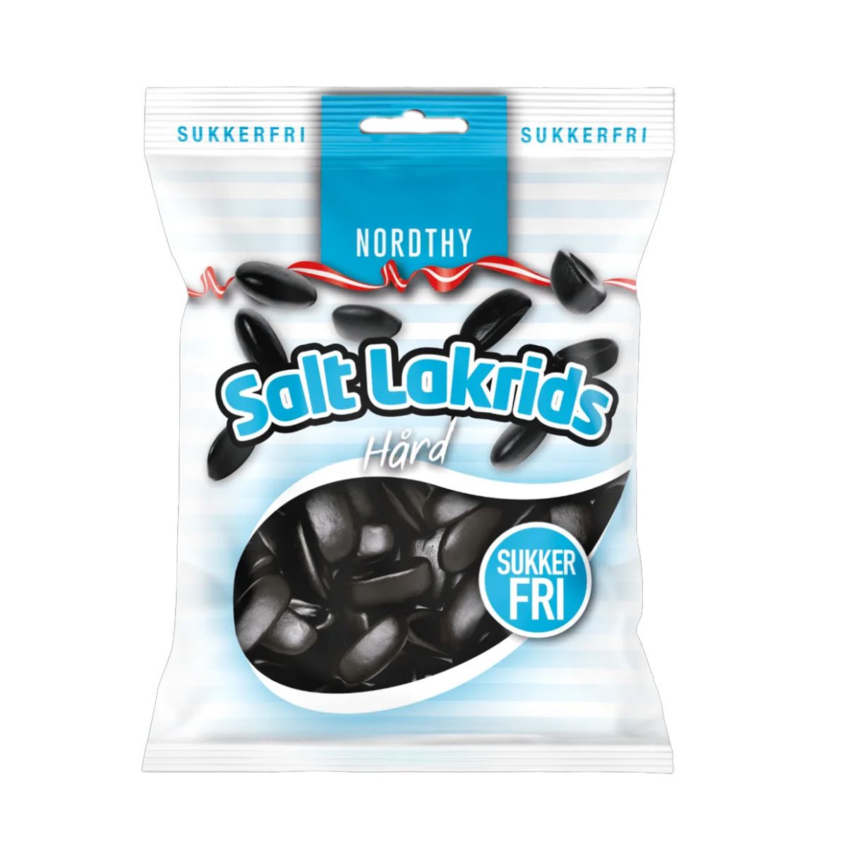 Nordthy Sukkerfri Salt Lakris Hard - 60 g | Med24.no