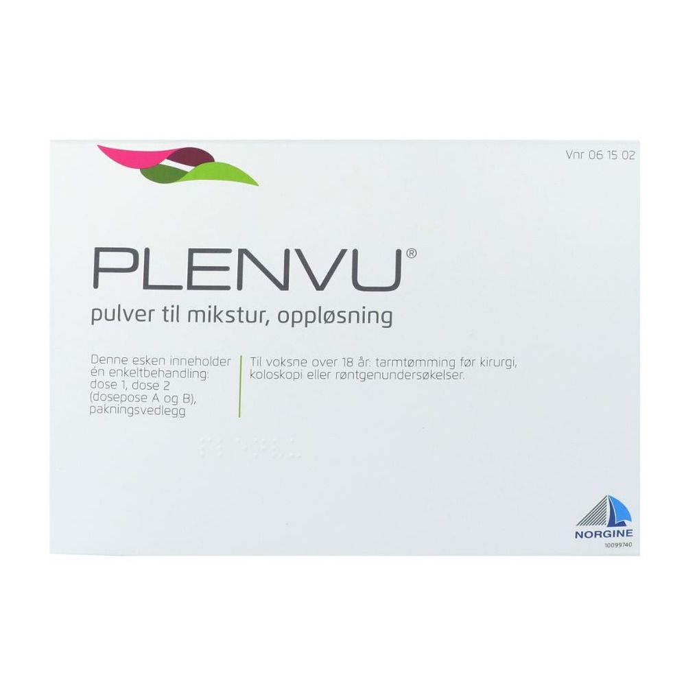 Kjøp Plenvu pulver til mikstur - 1 sett hos Med24.no
