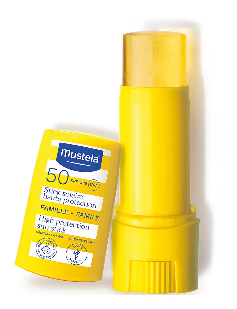 Mustela High Protection Sun Stick - 90 ml. | Med24.no