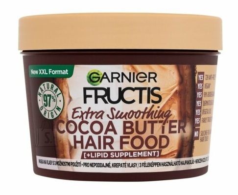 Garnier Fructis Hair Food Cocoa Butter Mask - 400 ml. | Med24.no