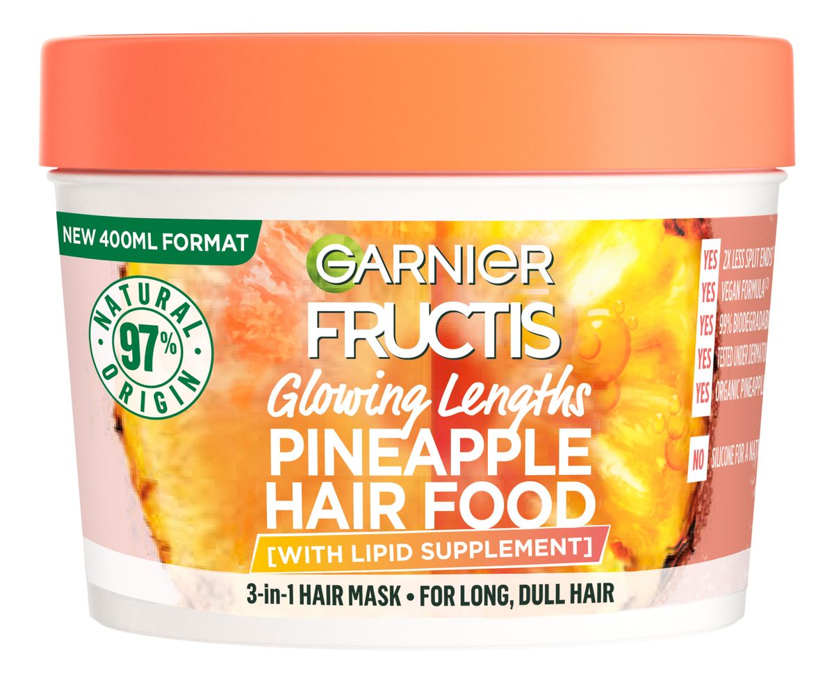 Garnier Fructis Hair Food Pineapple Mask - 400 ml. | Med24.no