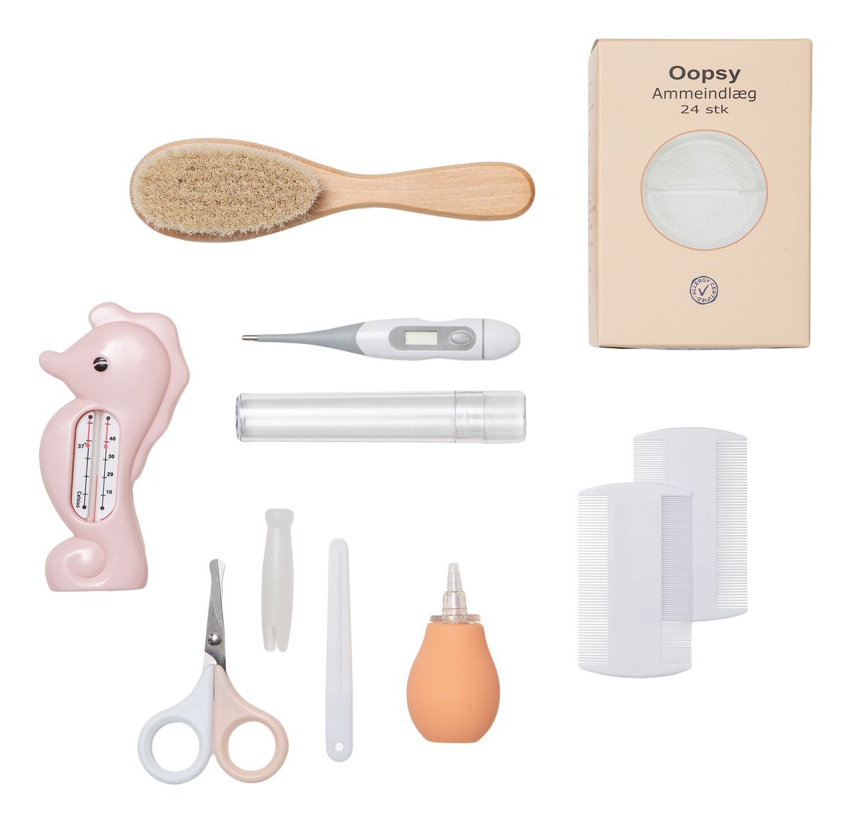 Kjøp Oopsy Babyshower pakke i Rosa hos Med24.no