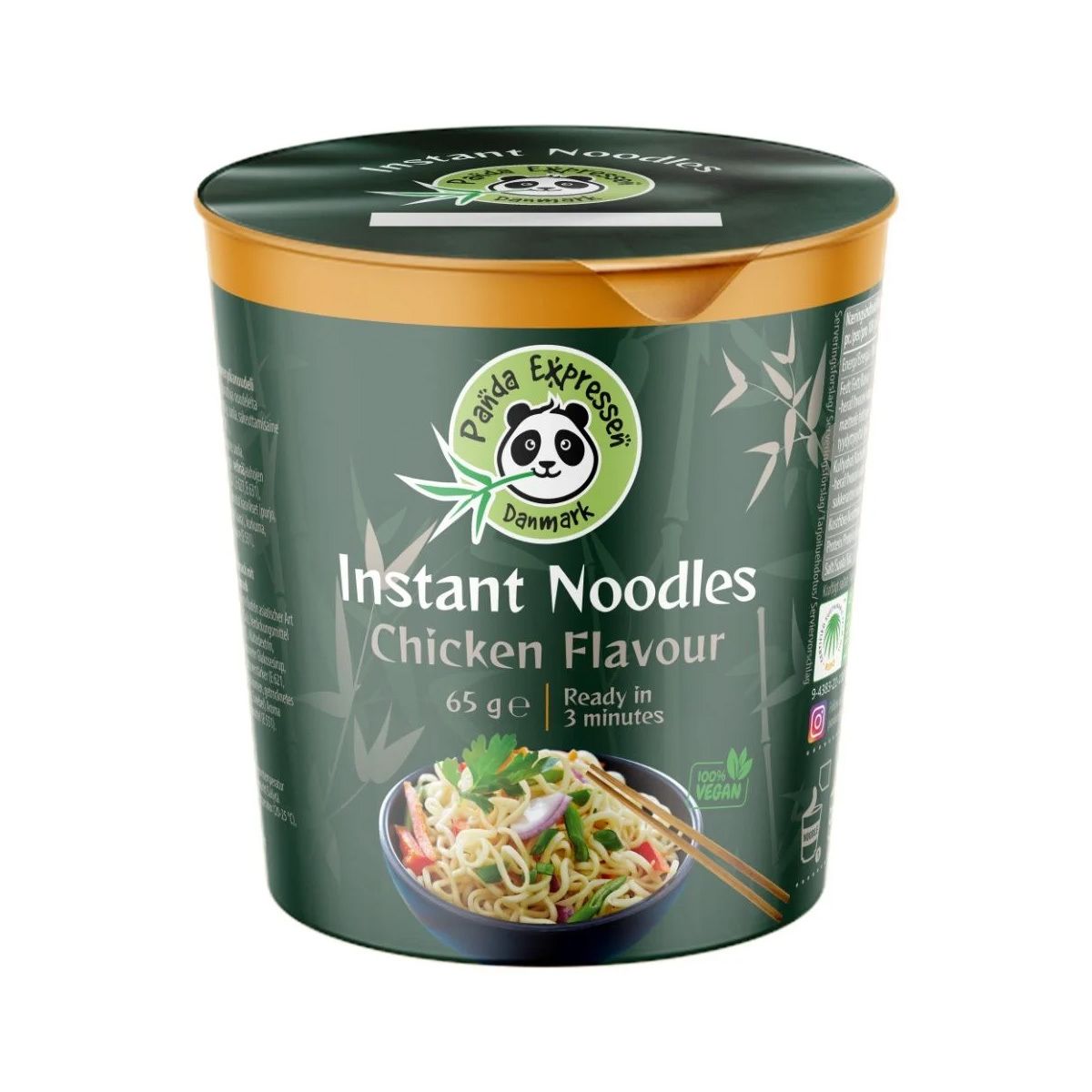 Panda Expressen Instant Noodles Cup Chicken - 65 g | Med24.no