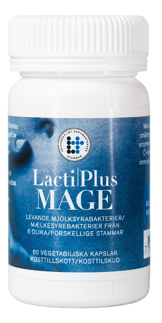 Kjøp LactiPlus Stomach - 60 kapsler billig hos Med24.no