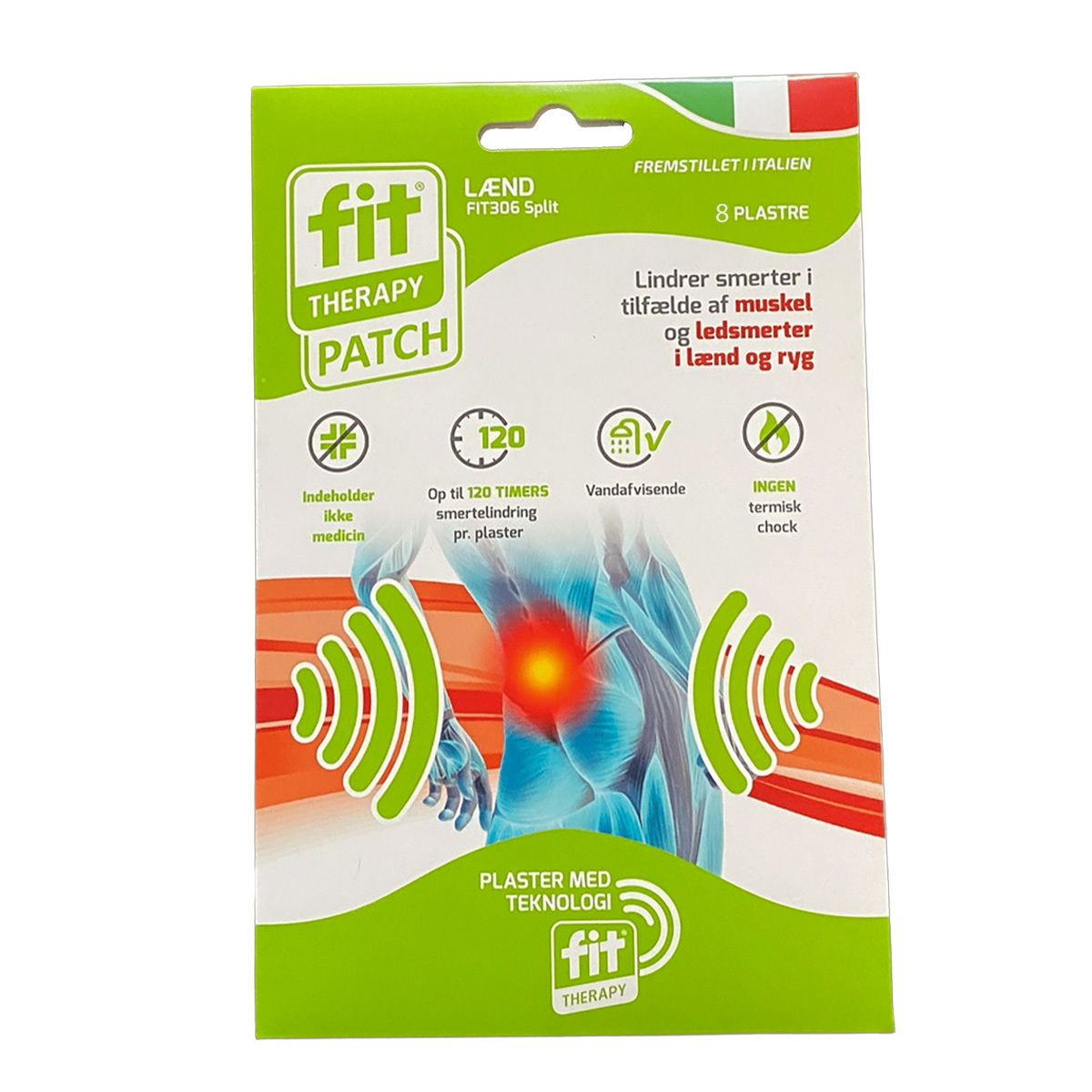 Kjøp Fit Plaster Korsrygg Splitt - 8 stk hos Med24.no