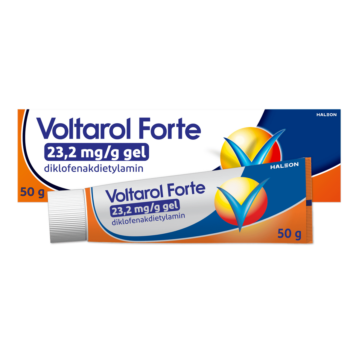 Kjøp Voltarol Forte gel 23,2mg/g - 50 g. hos Med24.no